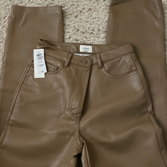 Aritzia | Pants & Jumpsuits | Aritzia Melina Leather Pants | Poshmark